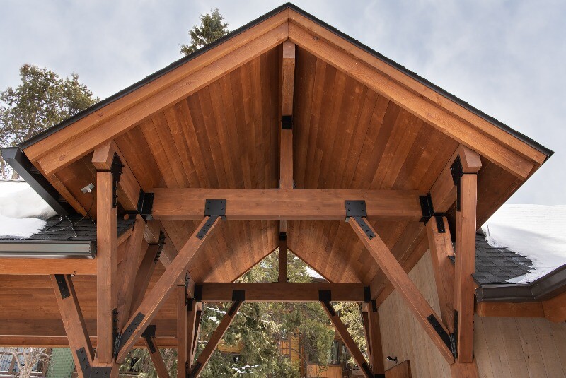 Exterior Beams And Posts - The Best Picture Of Beam